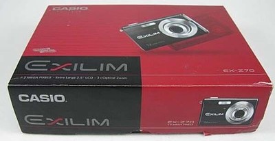 Casio EXILIM ZOOM EX-Z70 Z70 7.2 Digital Camera - AS IS BROKEN ...