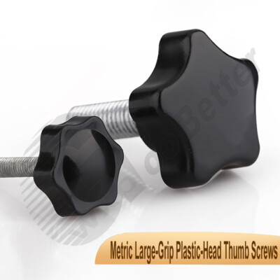 Star Lock Nut Rod Knobs M4 M5~ M12 Thread Replacement Star Hand Knobs L ...