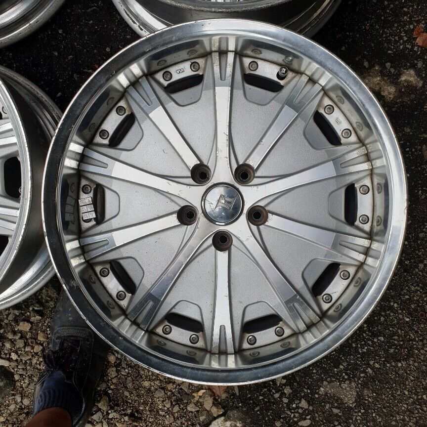 JDM 19" Amistad Berg rims wheels for ls430 gs400 sc430 ls400 aristo ...