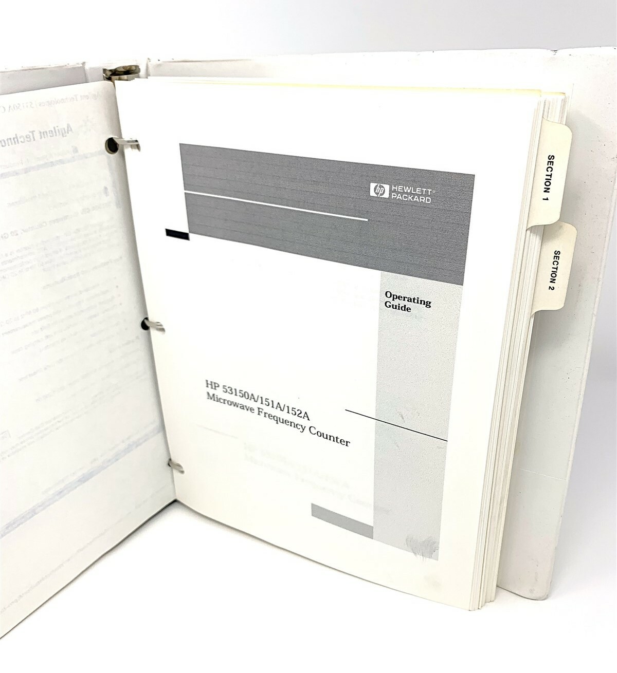 HP 53150A/151A/152A OPERATING GUIDE *COPY* | eBay