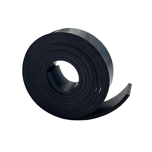 Thick Solid Rubber Strips Sheet Rolls 1/4 .25" Thick X 2" Wide X 10 ...