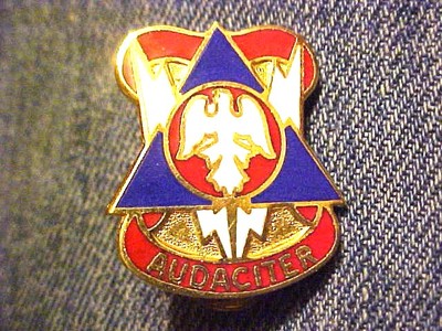 US ARMY 78th Infantry Audaciter Training Div DI DUI Pin Clutchback ...