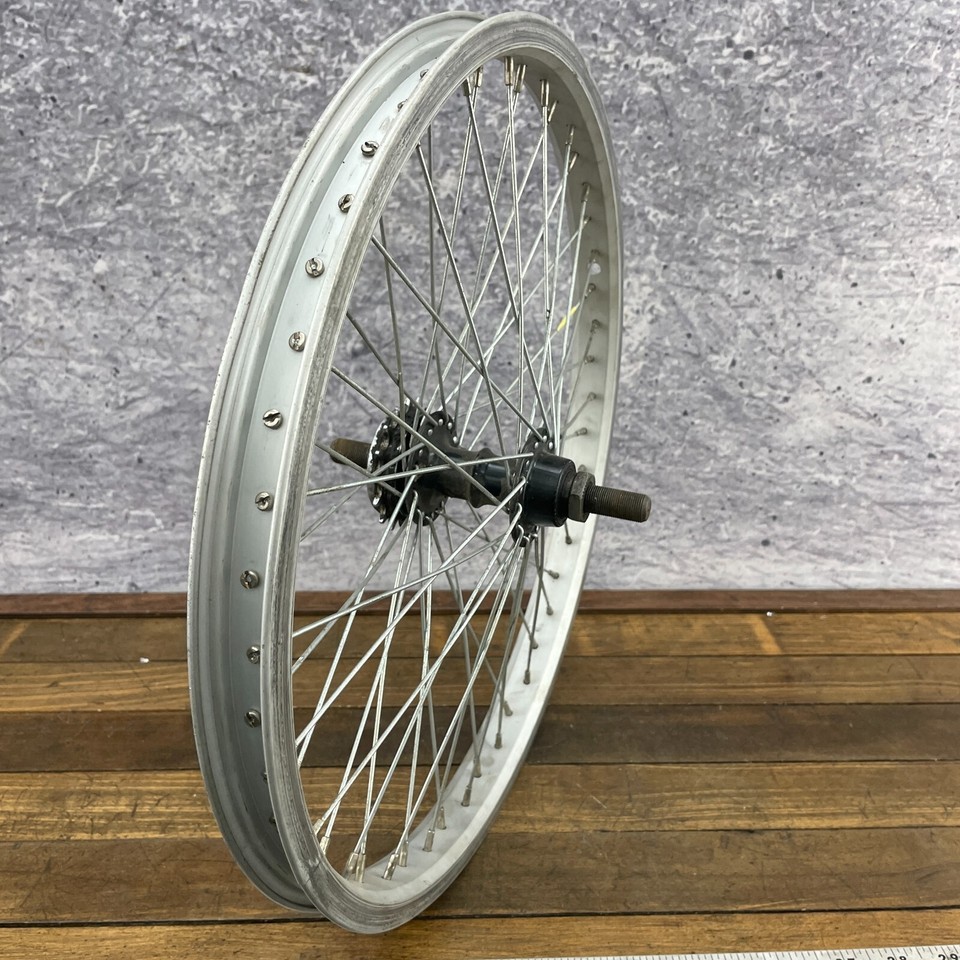 GT Mohawk 48 Hole Rear Wheel 14 mm DENT Old School BMX Rim 48h OG 1990s ...