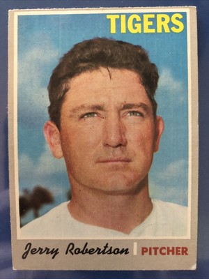 1970 Topps Baseball #661 Jerry Robertson Detroit Tigers (7th Series ...
