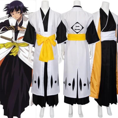 BLEACH Sui-Feng Soi Fon Cosplay Costume 2nd Division Captain Shinigami ...