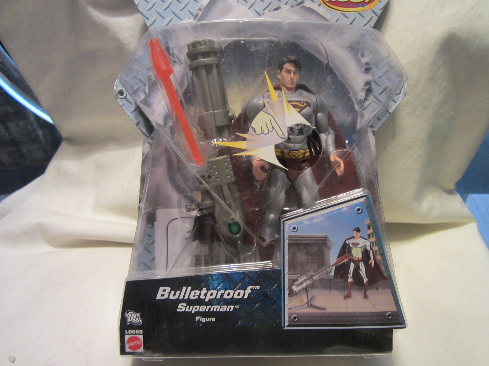 Superman Man of Steel Bulletproof Superman Figure Mattel | eBay