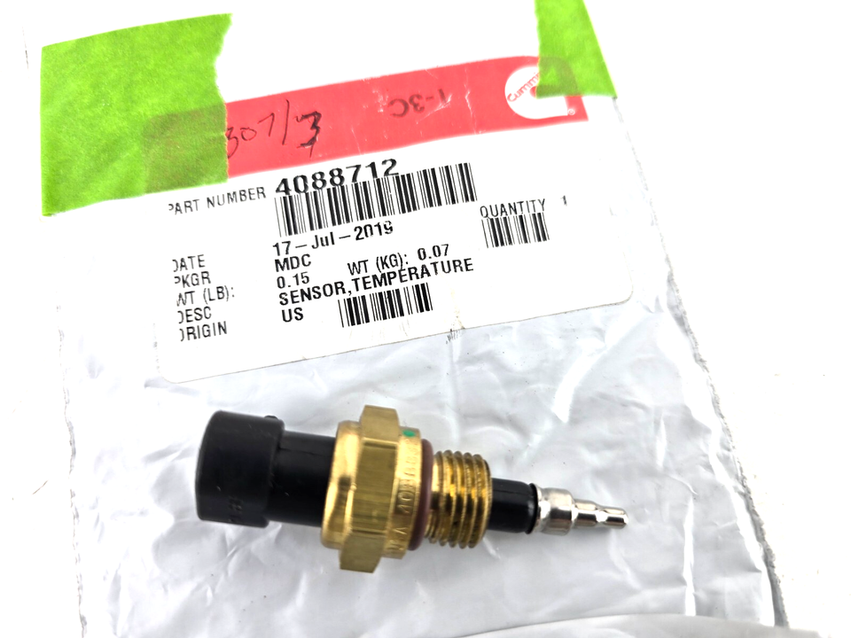Genuine Cummins EGR Temperature Sensor ISX 4088712 050641 | eBay