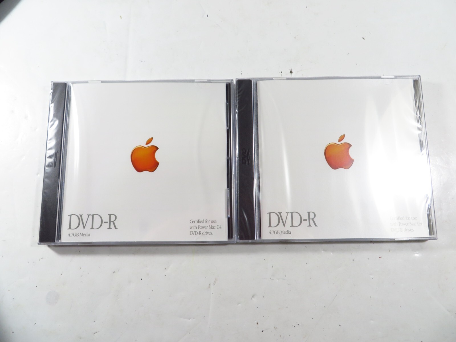 Apple DVD-R 4.7GB Media Disc - Lot of 2, Sealed - Brand New - New Old ...