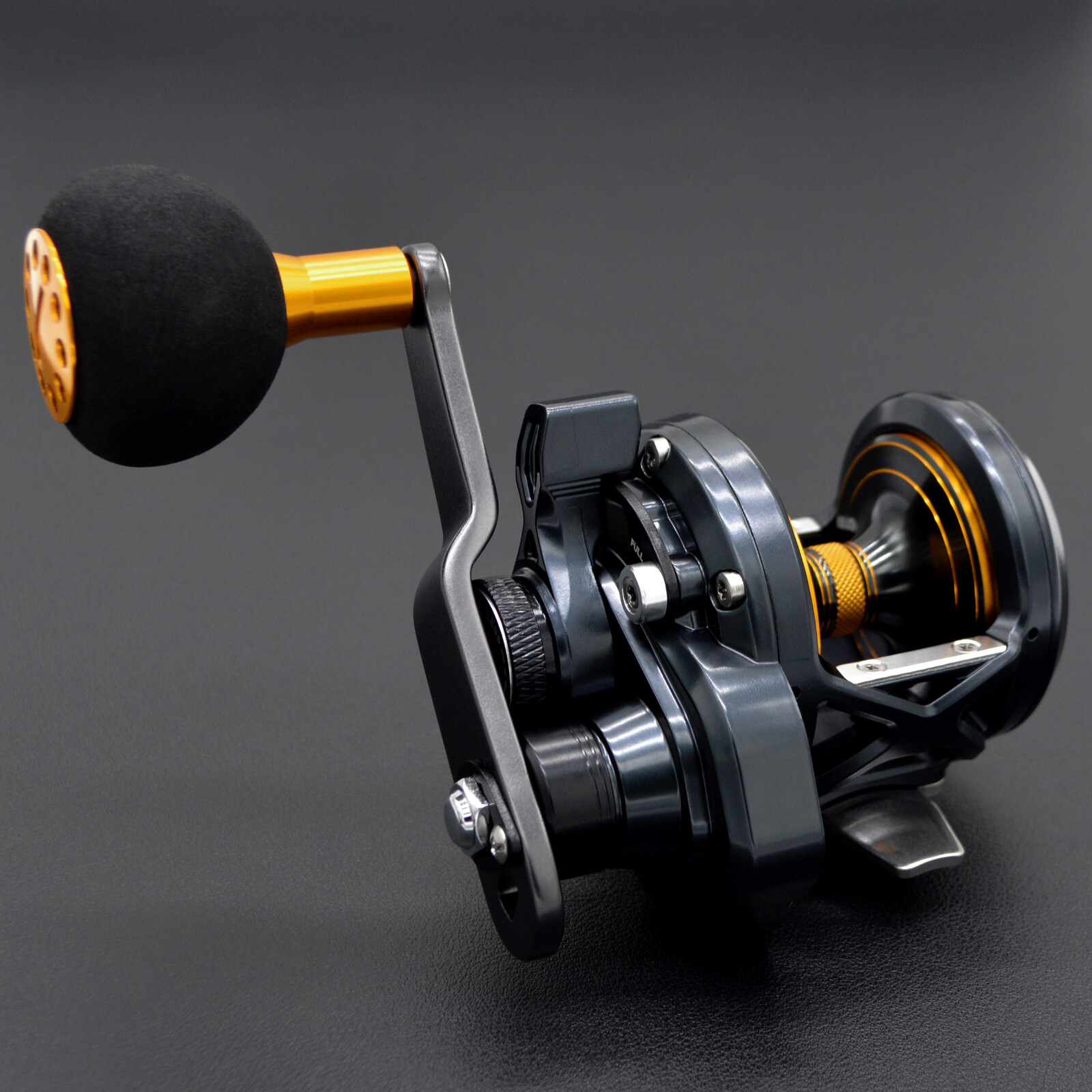 TICA X-Jigger Offshore Trolling Fishing Reel 22LB Lever Drag 42 IN Line ...