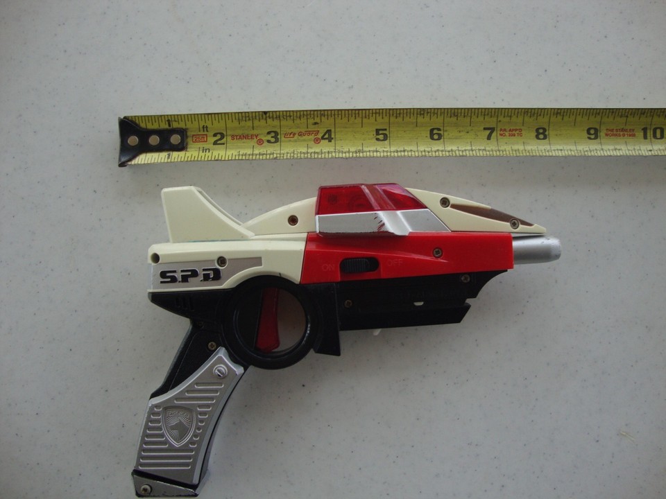 Power Ranger SPD Emergency 2005 Toy Gun, Good Condition | eBay