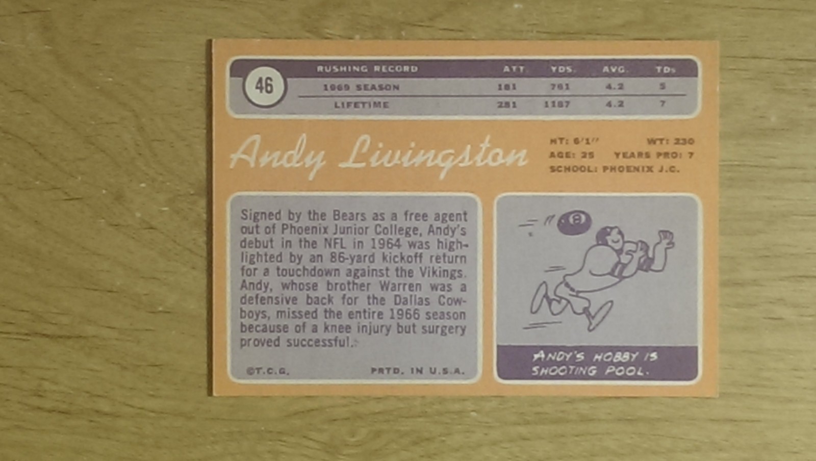 1970 Topps - Andy Livingston #46 for sale online | eBay