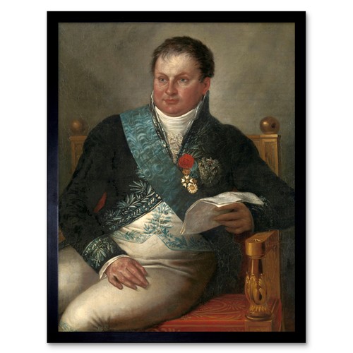 Van Bree Portrait Isaac Jan Alexander Gogel Gerahmter Druck 30x40 cm ...