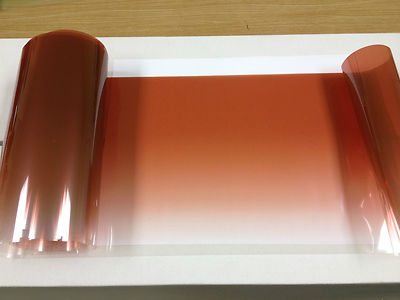 SOLAR NON REFLECTIVE BROWN COLOR TINT STRIPS 8" X 6 FT WITH D,I,Y, KIT ...