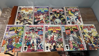 SECRET WARS II #1-9 FULL RUN LOT Beyonder Spider-Man Doom | eBay