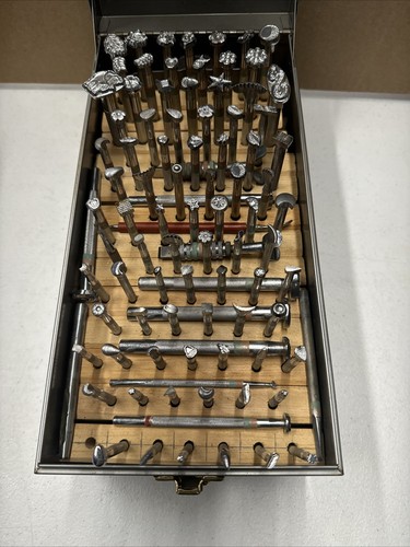 Vintage Craftool / Baron Leather Tool / Stamp Set (x96) | eBay
