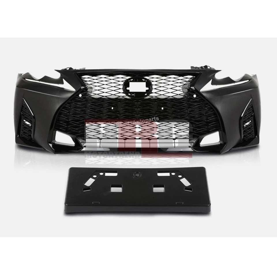 Front Bumper + Lip + LED 21 F-Sport style for 2014-2016 Lexus IS IS250 ...