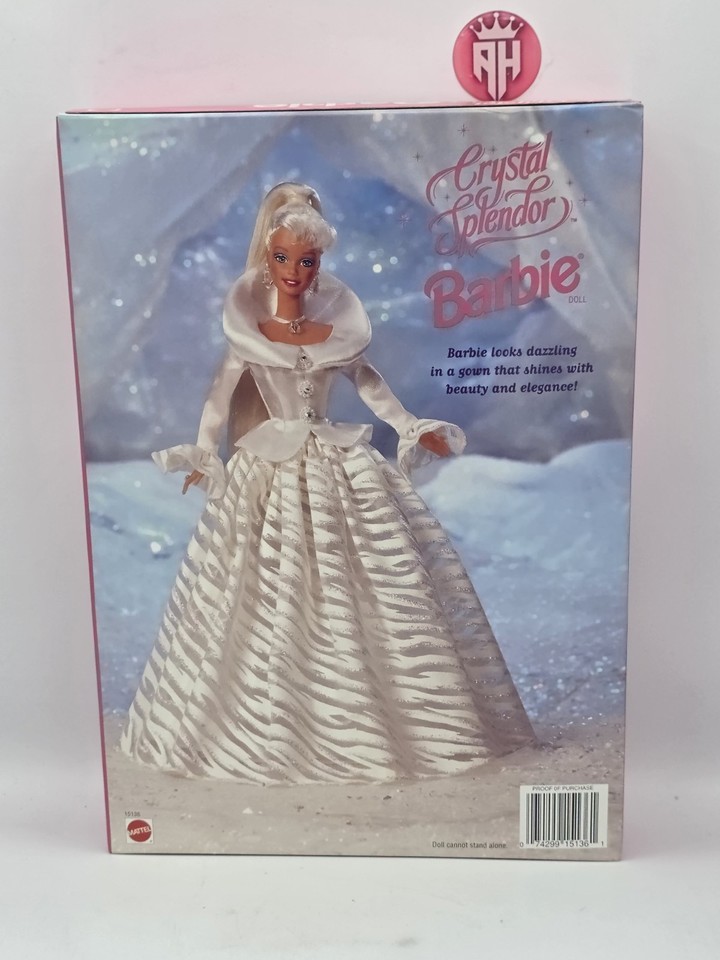 1995 Mattel Crystal Splendor Barbie Doll #15136 - NEW IN BOX SPECIAL ...