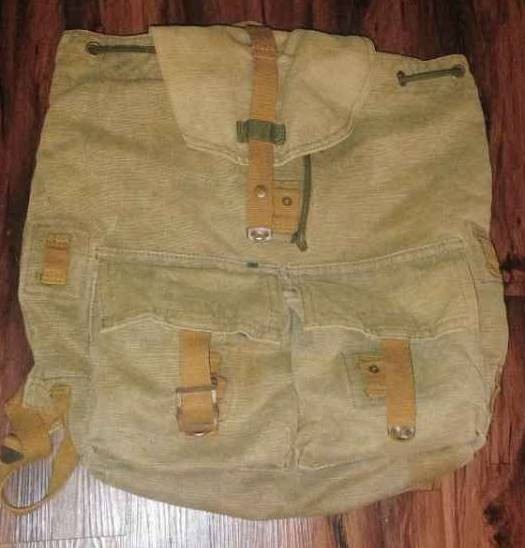 Vintage Military Backpack Green Army M60 Ruck Sack Field Gear Czech 80s ...