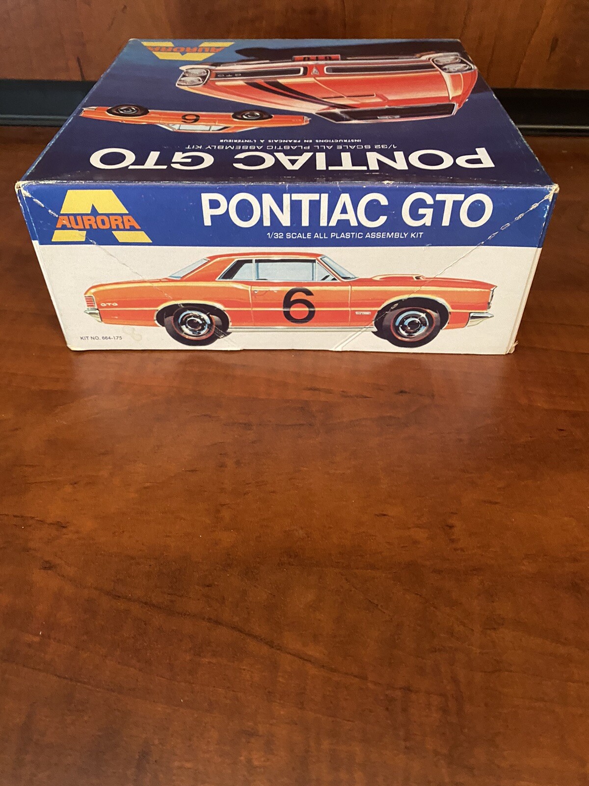 Aurora 1969 #664-175 Pontiac GTO Model Kit Complete Canadian in Rare ...