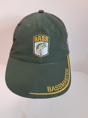 Bass Master Hat Embroidered Flag Patch Logo Fishing Hat Adjustable ...