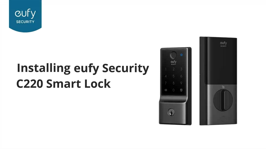 eufy Security Smart Lock C220 Fingerprint Keyless Entry Door Lock Wi-Fi ...