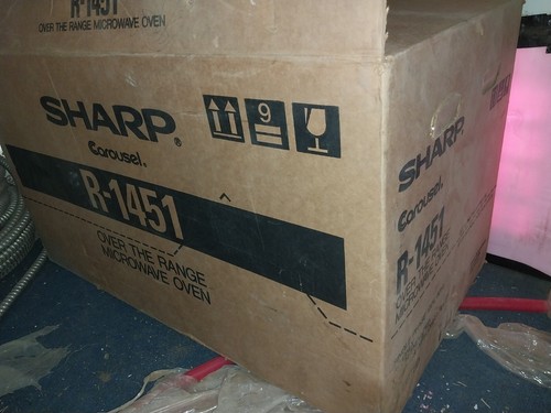 Vintage Sharp Carousel R1451 Over The Range Microwave Oven | eBay