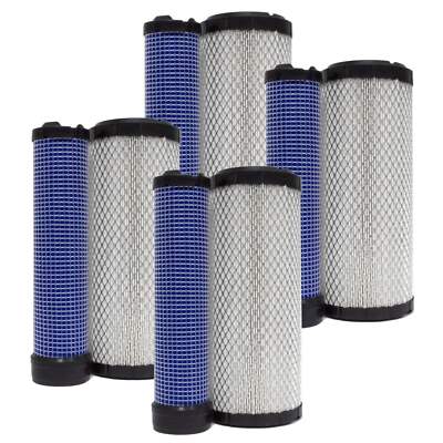 4PK Inner Outer Air Filter for Caterpillar CAT 134-8726 140-2334 Skid ...
