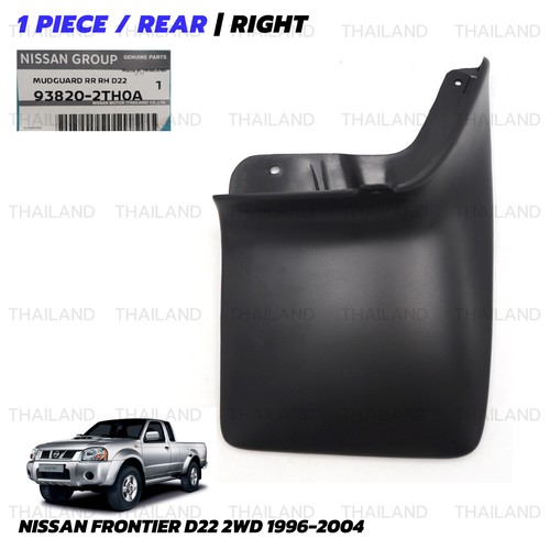 Rear Right Mud Flap Splash Guard Fender 2WD For Nissan Frontier D22 ...