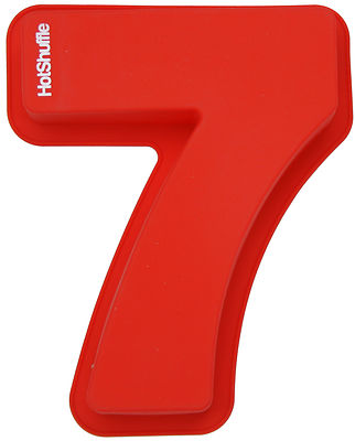 Large Silicone Number 7 Cake Mould Baking Tin Pan Birthday Anniversary ...