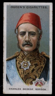 Charles Gordon #20 - Leaders of Men Ogdens Original 1924 Cigarette Tobacco Card | eBay