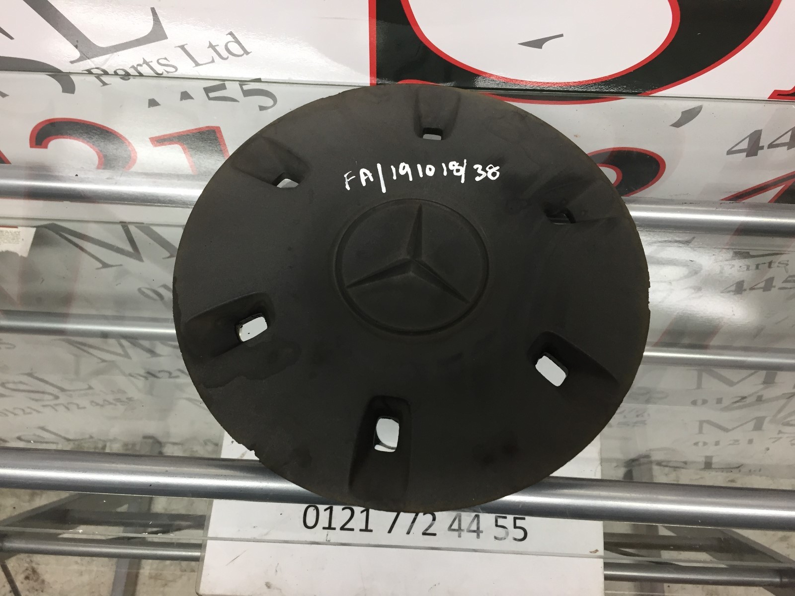 (AS) GENUINE MERCEDES BENZ W906 SPRINTER STEEL WHEEL CENTRE HUB CAP ...