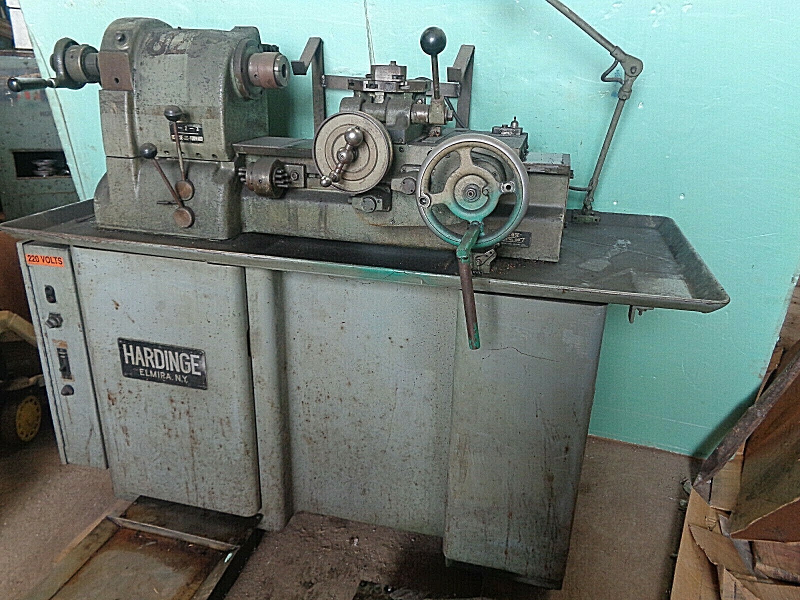 Hardinge HCT-CF Turret Lathe Collet Runs Great VIDEO LINK LA | eBay