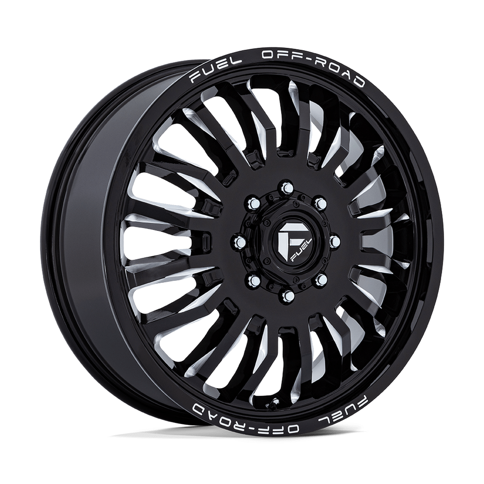 20" Fuel Arc Dually Wheels 28555R20 Falken AT Tires 8x200 Ford F350 ...