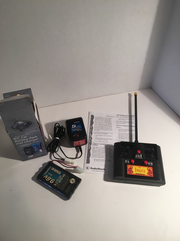 RARE RADIO SHACK 1967 CHEVROLET IMPALA REMOTE CONTROL 1:10 SCALE ...