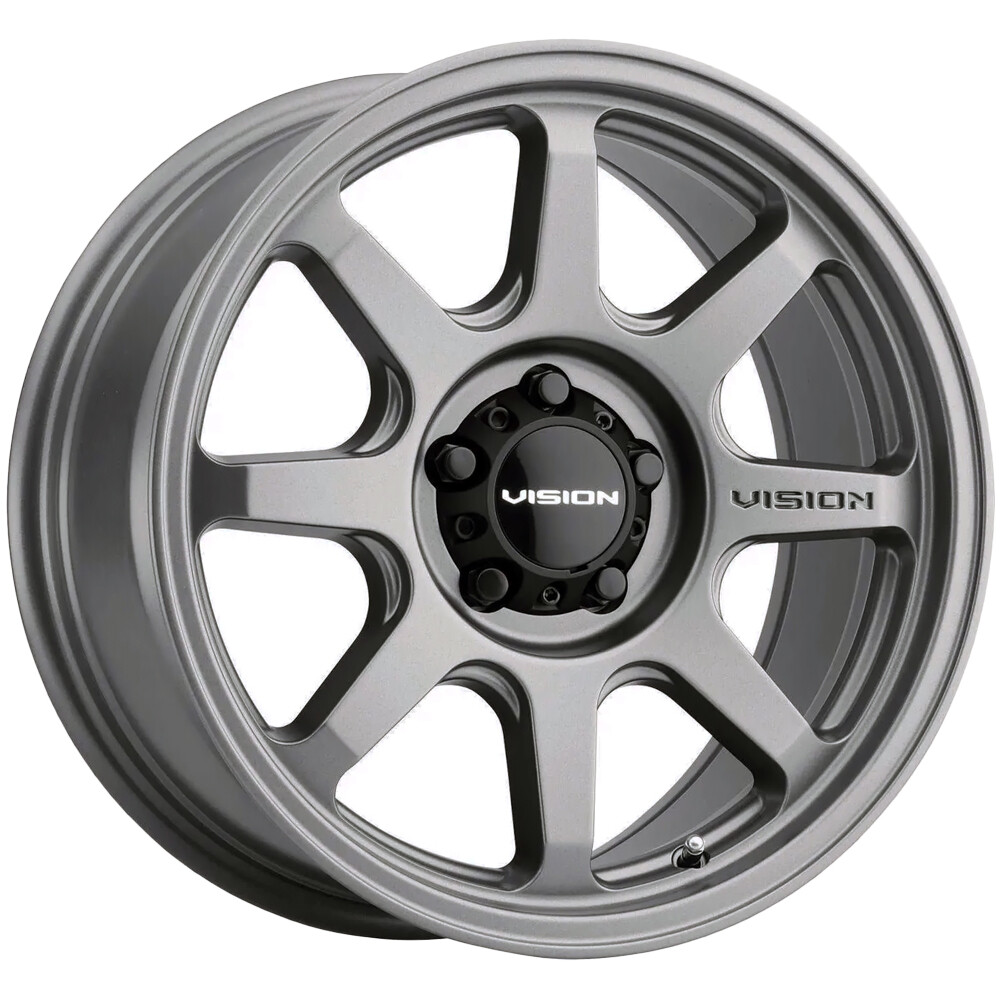 Vision 351 Flow 17x9 5x150 +0mm Gunmetal Wheel Rim 17" Inch ...