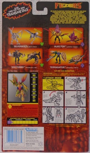 Transformers Beast Wars Fuzors Buzzclaw Mantis Lizard Saboteur Predacon ...