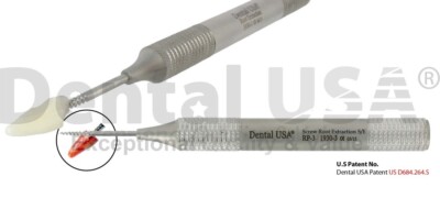 DENTAL USA ROOT EXTRACTION ANTERIOR SCREW LONG HANDLE NON FLEX | eBay