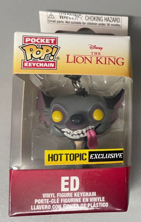 Funko Pocket POP! Keychain Disney The Lion King Ed The Hyena Hot Topic ...