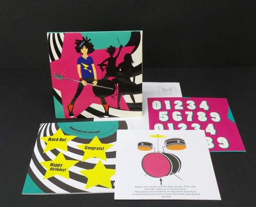 3D Pop Up Greeting Card Rock Band All Occasion Treasures New | eBay