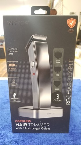 VIVITAR Rechargeable Stainless Steel CORDLESS 3 Lengths HAIR TRIMMER | eBay