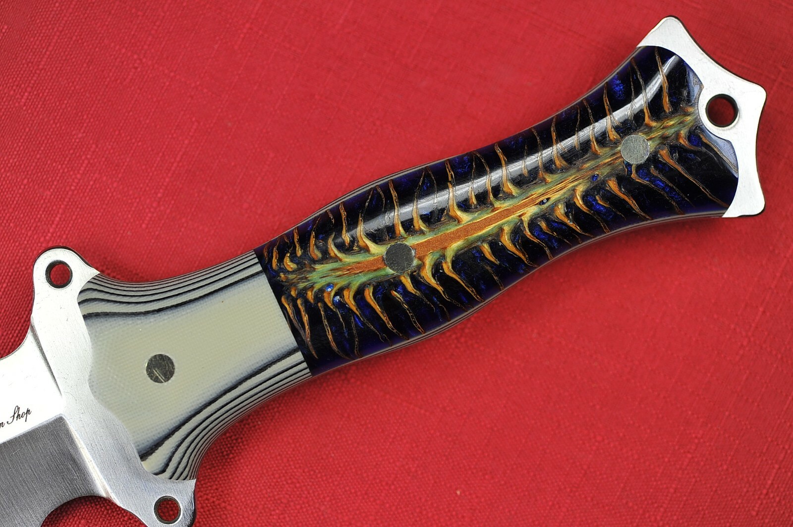 Busse Custom FMV8/FMV14 Set Double Hollow Ground Satin INFI, G-rexed ...