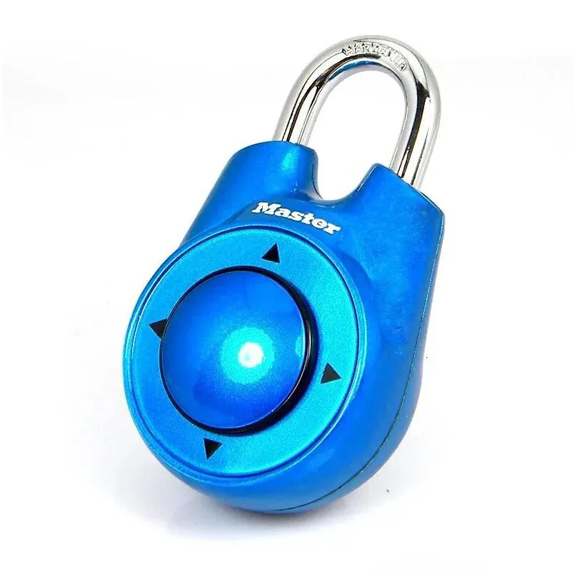 1 new Blue Master lock Speed Dial 1500iD Directional Masterlock Padlock ...