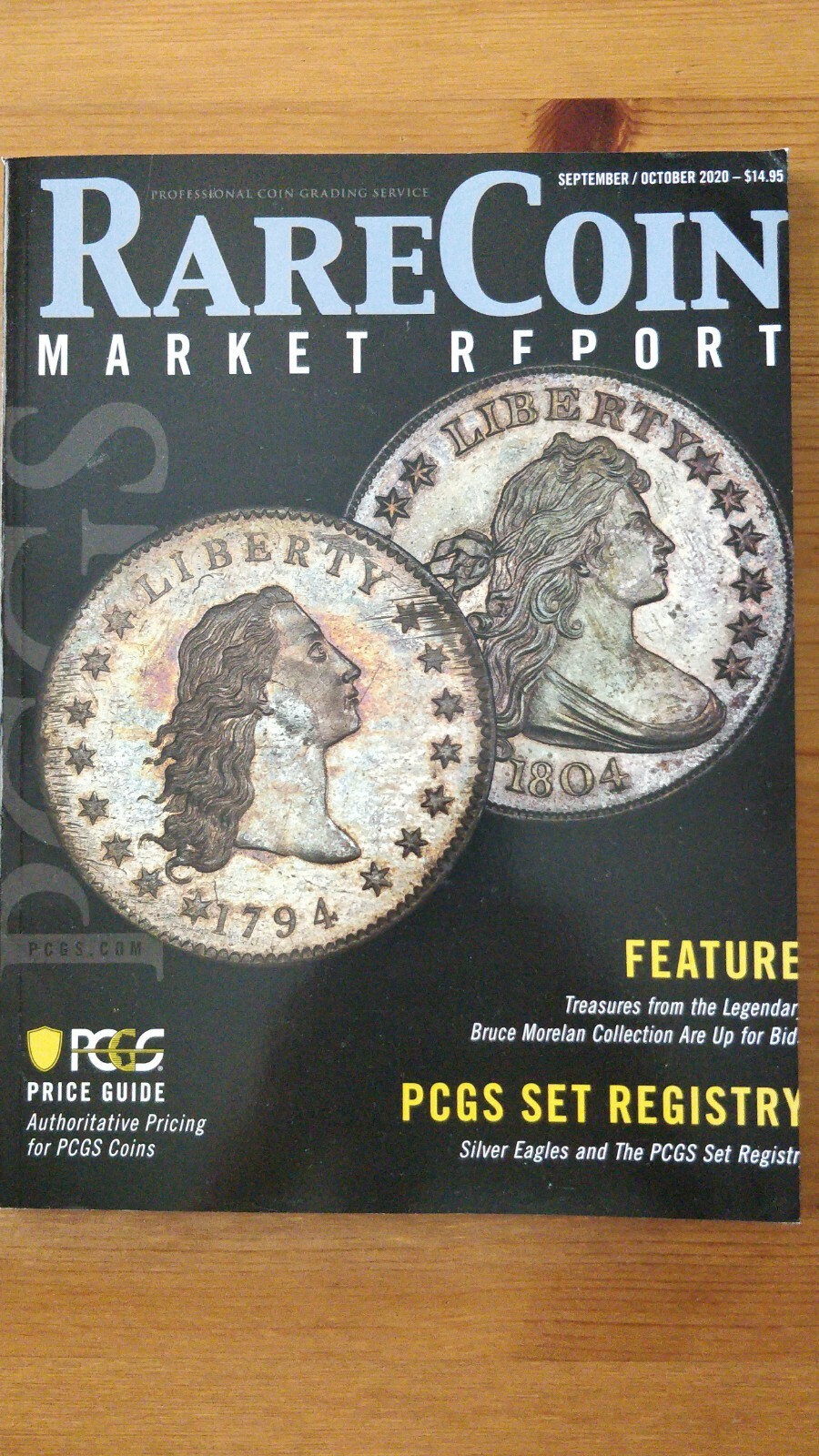 PCGS Rare Coin Market Report 1855 $50 Cover Photo SEP OCT 2020 Price ...