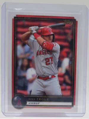 Mike Trout All Rise Card #72 from Topps X Aaron Judge Set | eBay
