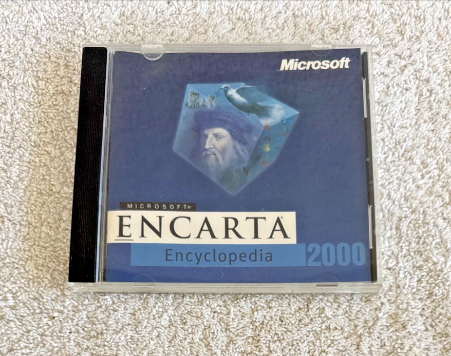 Microsoft Encarta Encyclopedia 2000 CD for PC | eBay