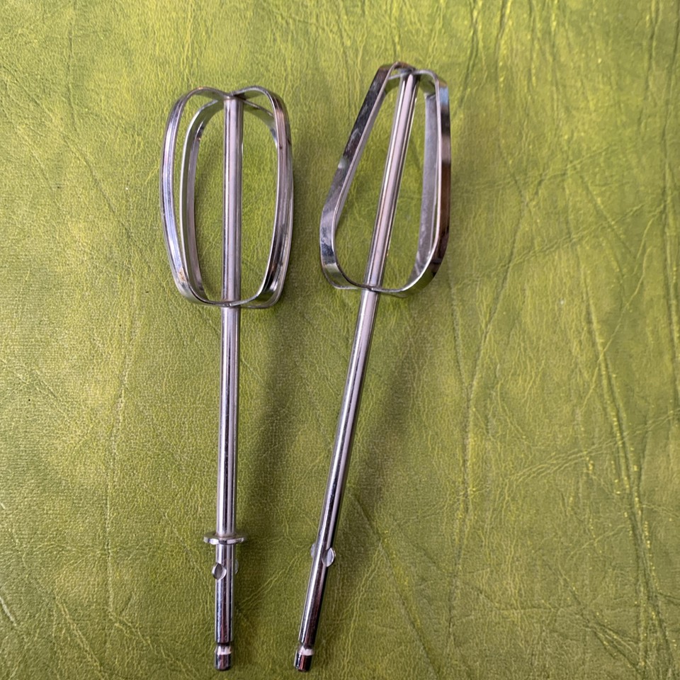 Electric Hand Mixer Beater Mixed Beater UNKNOWN BRAND SET OF 2 Sunbeam ...