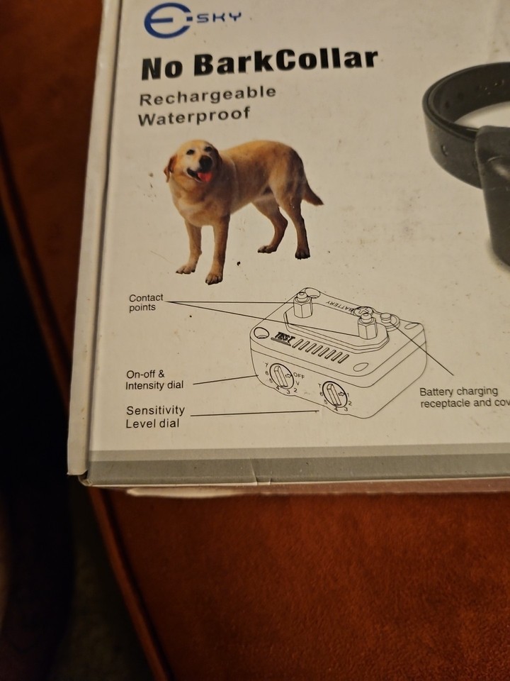 Esky Rechargeable No Bark Dog Collar | eBay