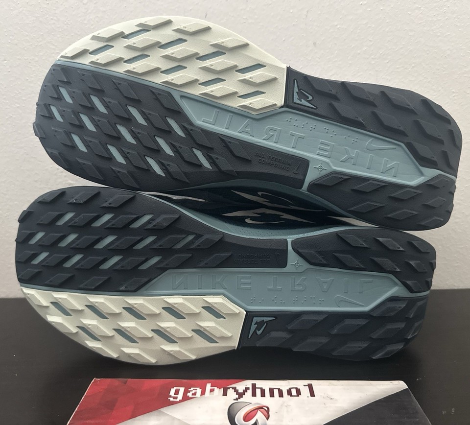 Nike Pegasus Trail 5 Running Shoes DV3864-005 Smokey Blue Mens Size 10 ...