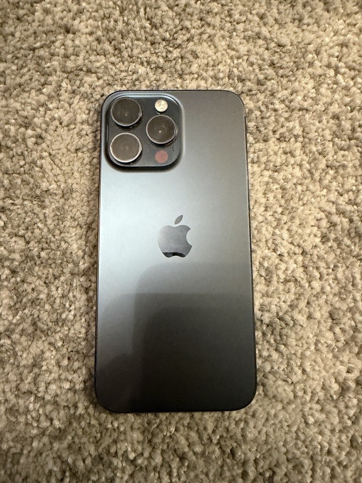 Apple iPhone 15 Pro Max 256GB Blue Titanium Unlocked DAMAGED SCREEN ...