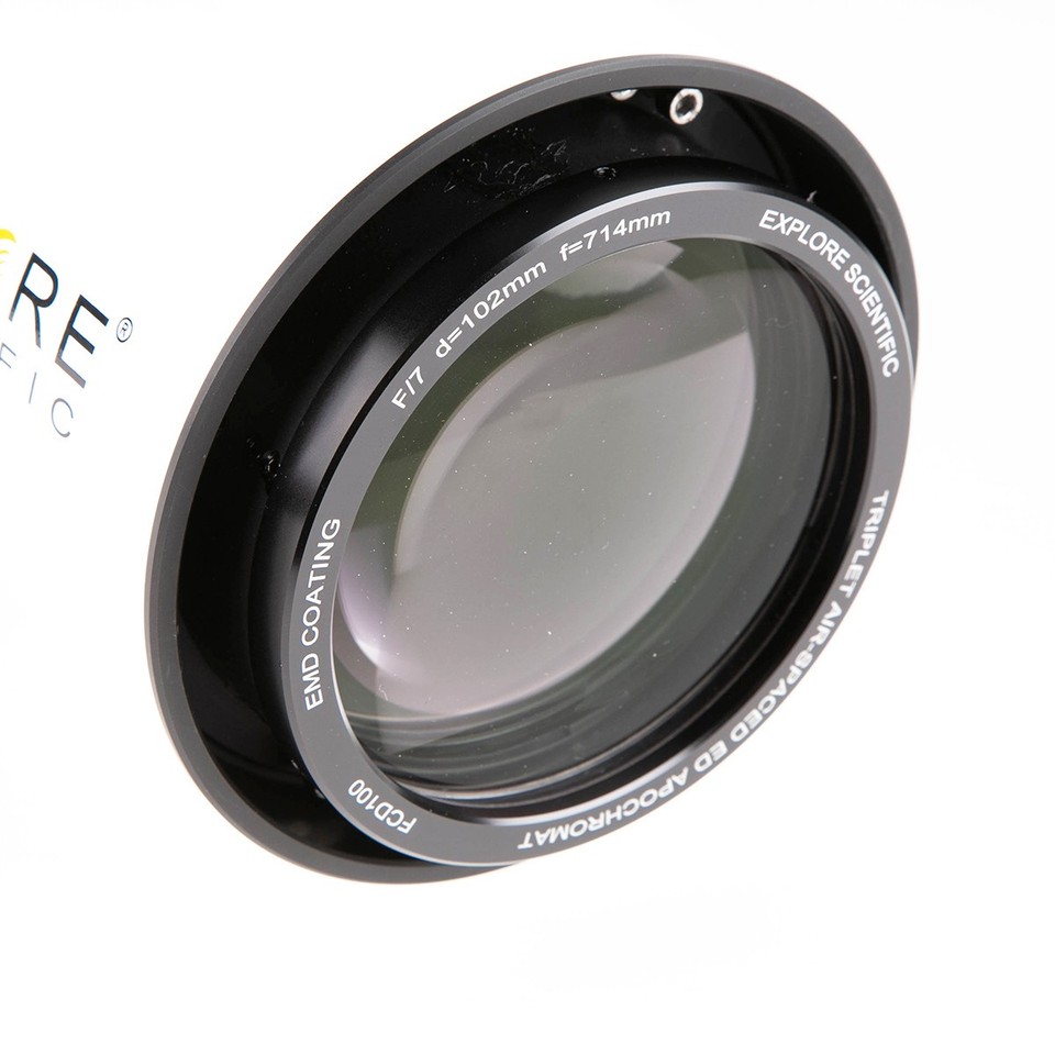 Explore Scientific FCD100 Series ED102 102mm Aluminum Refractor ...
